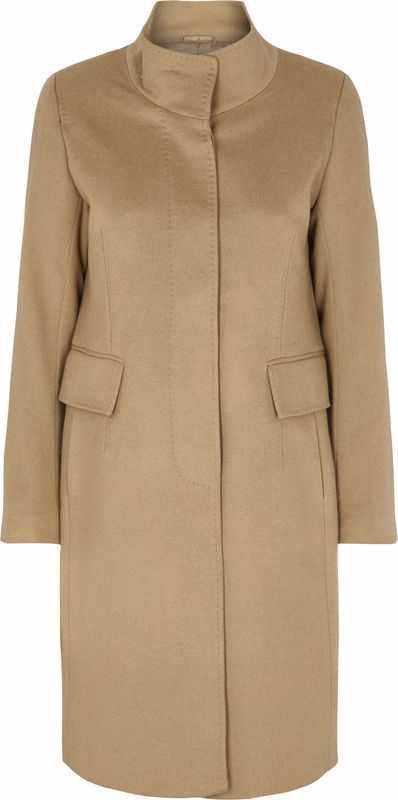 Ginsborg Shop. Sand Cashmere Coat Parker 3